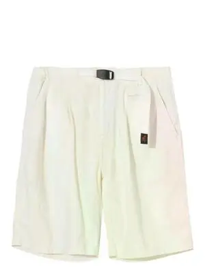 Undercover X Nonnative Walker Easy Belted Logo-patch Shorts - Neutrals