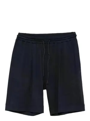 GRAN SASSO Drawstring-waistband Shorts - Blue