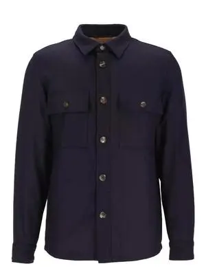 JACOB COHЁN Button-up Chest-pocket Shirt - Blue
