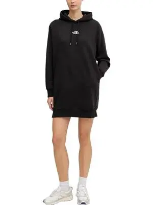 The North Face Essential Relaxed Hooded Mini Dress - Black