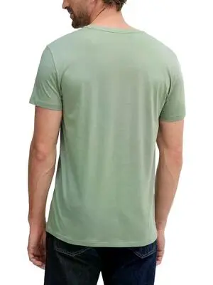 Lacoste V-neck Logo T-shirt - Green