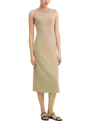 Marc O'polo Crew-neck Sleeveless Dress - Neutrals