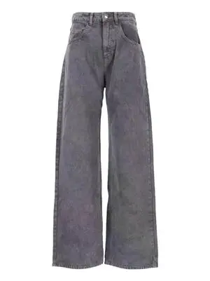 ICON DENIM LOS ANGELES Poppy Wide-leg Jeans - Grey