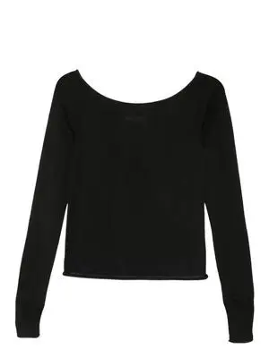 Liviana Conti Long-sleeve Sweater - Black