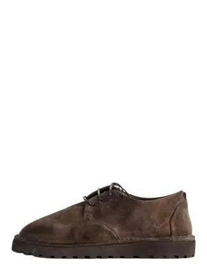 Marsèll Sancrispa Lace-up Suede Derby Shoes - Brown