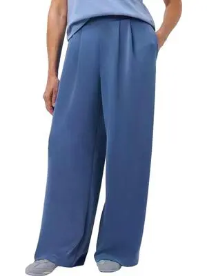 Sweaty Betty Sand Wash Wide-leg Track Pants - Blue