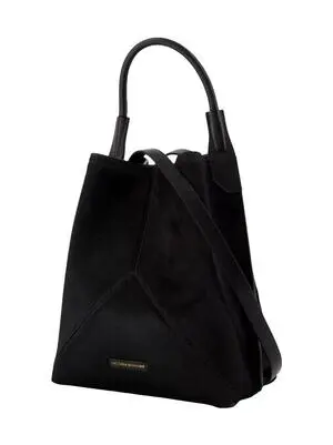 Victoria Beckham Calfskin Bucket Bag - Black