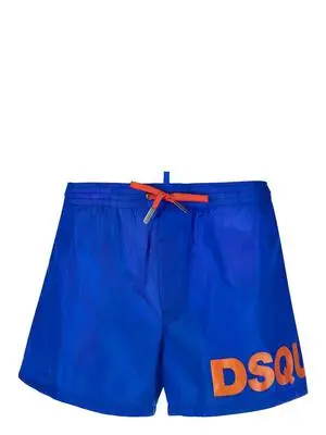 Dsquared2 Logo-print Swim Shorts - Blue