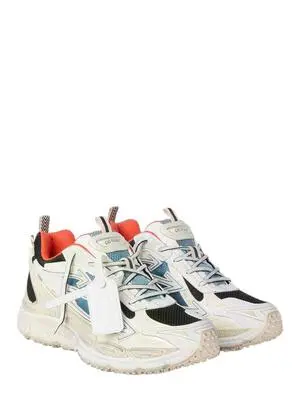 Off-White Panelled Lace-up Sneakers - White