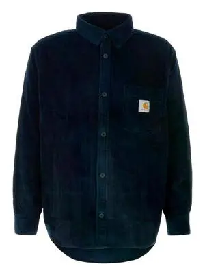 Carhartt Work In Progress Loyde Corduroy Shirt - Blue