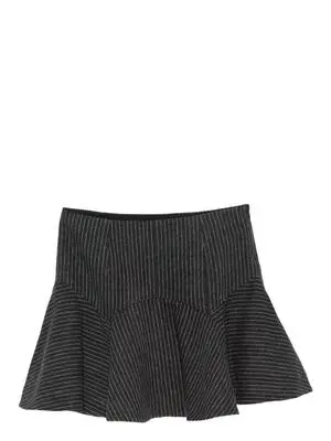 GANNI Pinstripe Mini Skirt