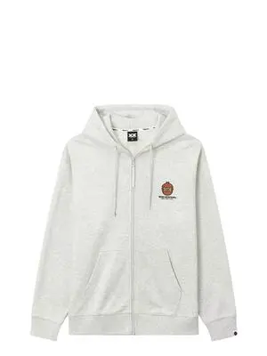 FINGERCROXX Mini Bigfoot Graphic-print Hoodie - Grey