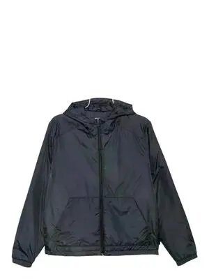 Aspesi Hooded Zip-up Windbreaker - Blue