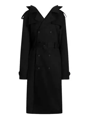 Dolce & Gabbana Double-breasted Trench Coat - Black