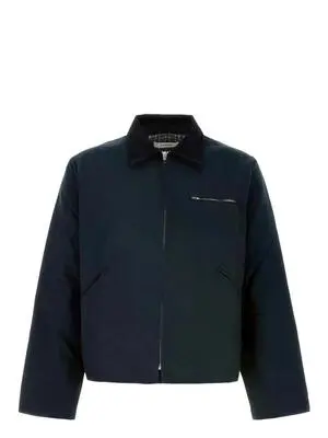 Gimaguas Ivan Corduroy-collar Jacket - Blue