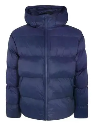 ARTE ANTWERP Quilted Hooded Jacket - Blue