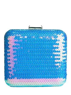 GEMY MAALOUF Sequin-embellished Clutch Bag - Blue