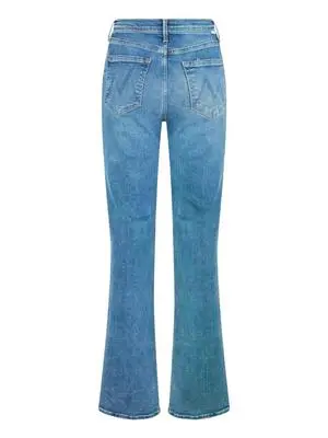 MOTHER The Kick It Faded-effect Flared Jeans