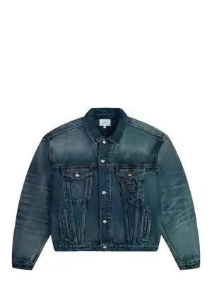 Rhude Pocket Denim Jacket - Blue