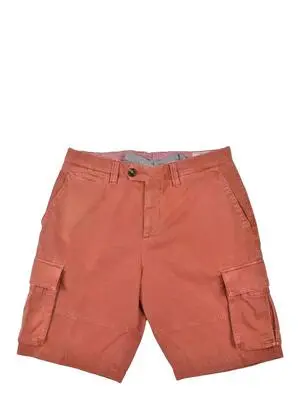 Brunello Cucinelli Cargo-pocket Bermuda Shorts - Orange