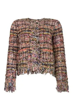 Derhy Emma Lou's Tweed Jacket - Pink