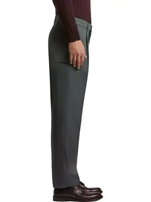 Peserico Pleated Pressed-crease Trousers - Grey
