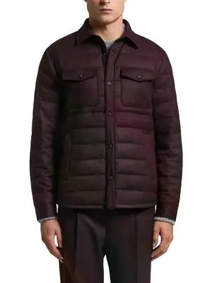 Peserico Quilted Padded Jacket - Red