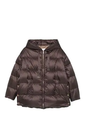 Max Mara Midi Down Vest - Brown