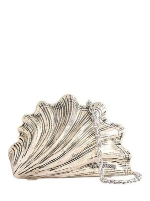 JW Anderson Shell Resin Clutch Bag - Silver