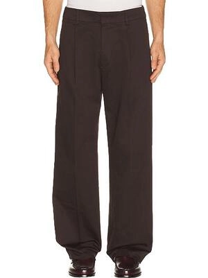 Nn07 Kay Pant 1420 Deep Truffle