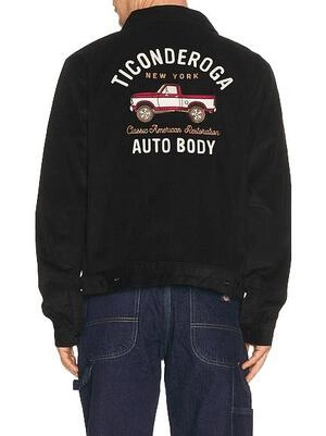 SCHOTT Corduroy Mechanics Jacket - Black