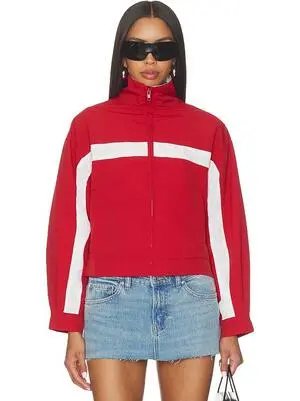 Lioness Essential Windbreaker In . Also - Red