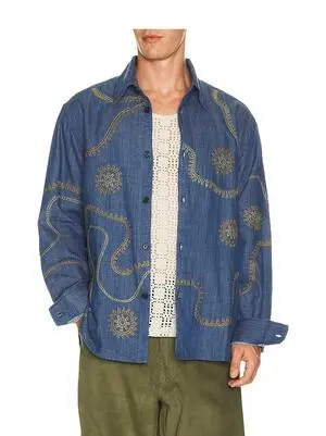 KARDO Luis Shirt In . Also - Blue