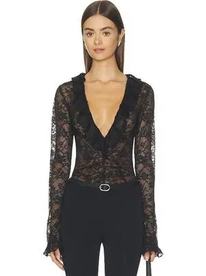 Tularosa Molley Bodysuit In . Also - Black