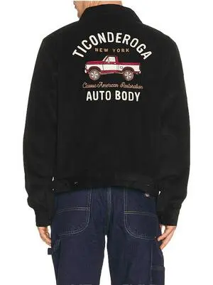 SCHOTT Corduroy Mechanics Jacket In . Also - Black