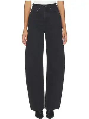 GRLFRND Austen High Rise Curve In . Also - Black