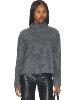 LISA YANG Sandy Brushed Sweater In . Also - Blue