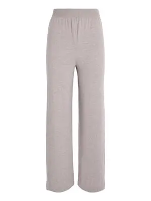 BARRIE Cashmere Wide-leg Trousers - Beige