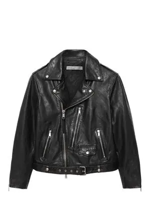 ALLSAINTS Neo Leather Biker Jacket - Black