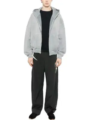 MOOJI MOOJI Zip-up Hoodie - Grey