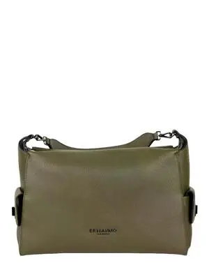 ERMANNO FIRENZE Grained Leather Tote Bag - Green
