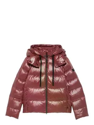 Peuterey Kenid Quilted Hooded Jacket - Red
