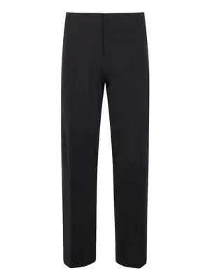 Veilance Pressed-crease Straight-leg Trousers - Black