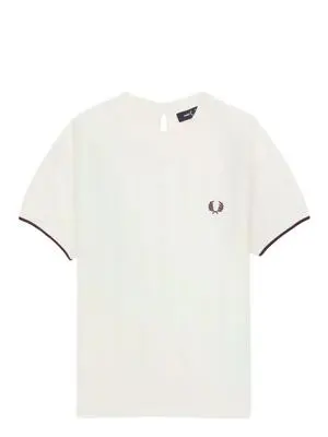 Fred Perry Pointelle-knit Sweater - Neutrals