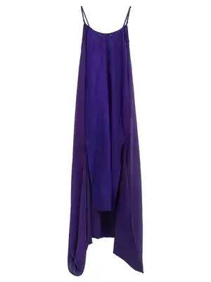 JULIE KEGELS Dolomite Panelled Midi Dress - Purple