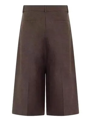 PESERICO Pleated Wide-leg Trousers