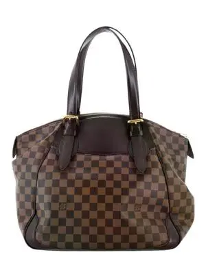 LOUIS VUITTON Verona Handbag Damier Gm Shoulder Bag - Brown