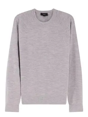 Vince Wool And Cashmere Sweater - Grey