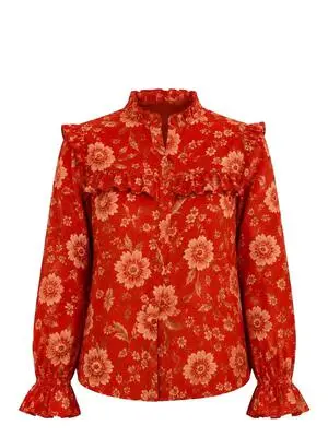 RAISHMA Esme Shirt - Red
