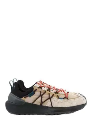Keen Uneek Suede-panelled Bunge-lace Sneakers - Neutrals